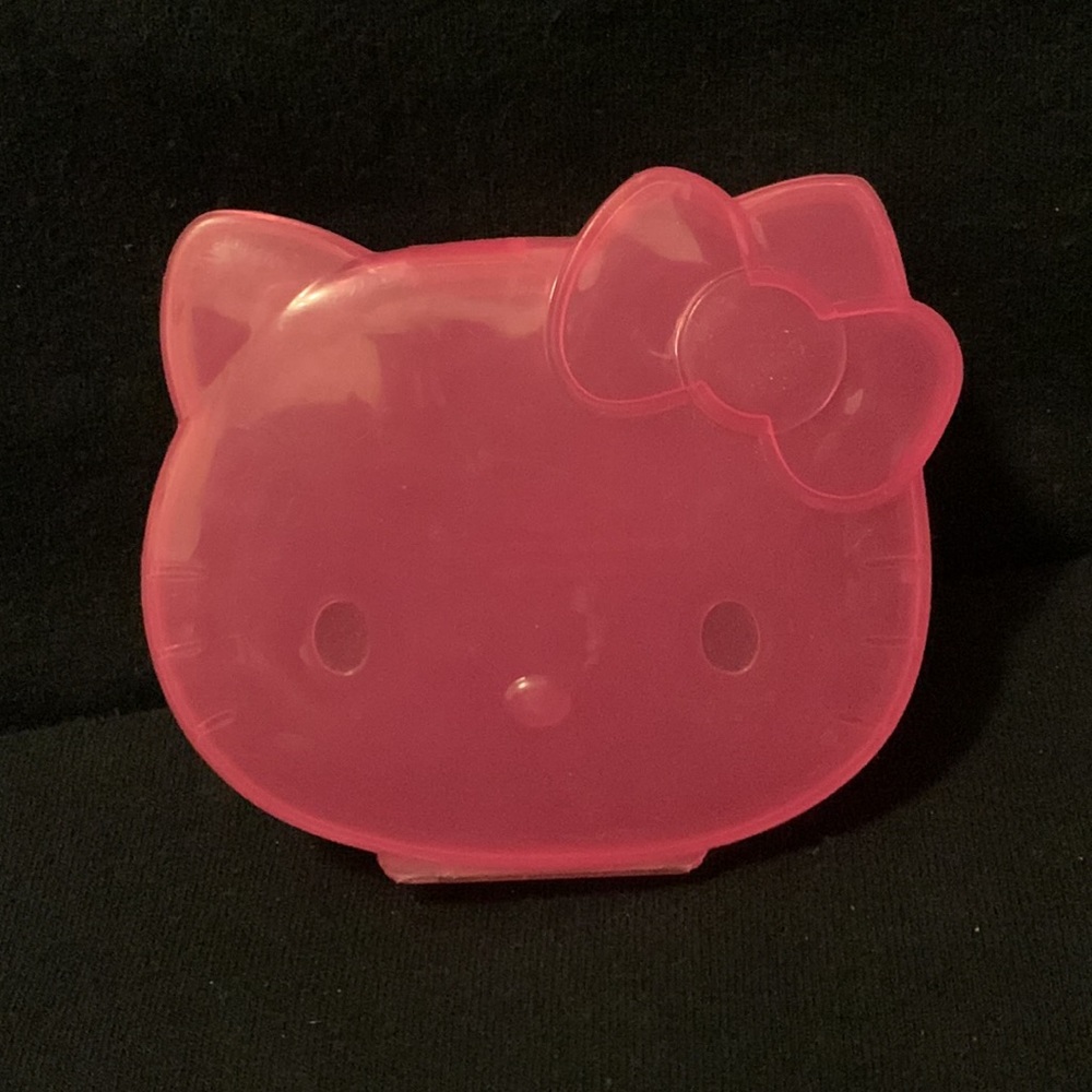 Hello Kitty Plastic Storage Container Box Y2k 2010 - Gem